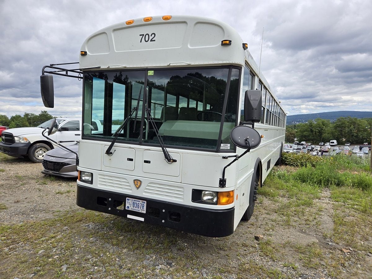 70 Passenger Bus Tow To Auction... - Motor Coach and Emergency Vehicle ...