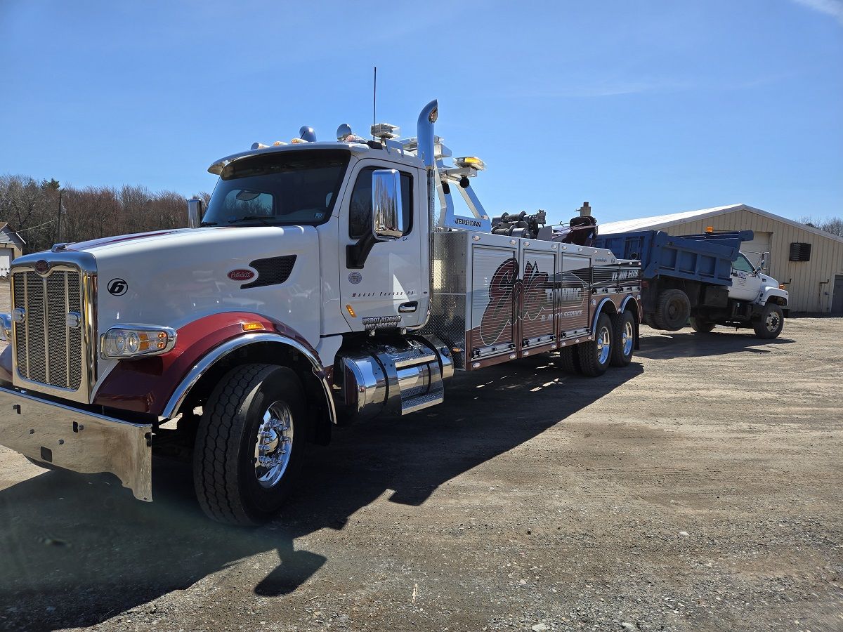 Couple Of Heavy Jobs Recently... - Heavy & Medium Duty Towing ...