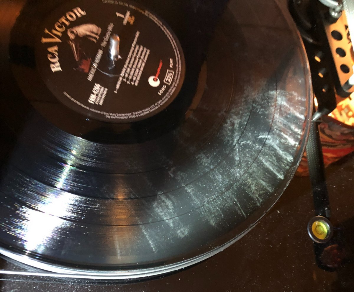Improper storage of this factory sealed LP led to this hot mess - New ...