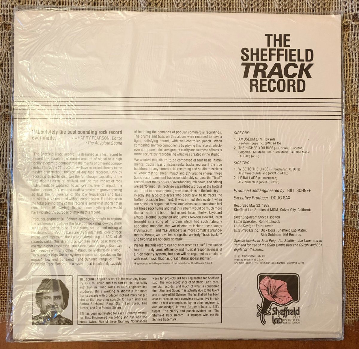 The direct to disc "Sheffield Track Record". (Recorded from the ...