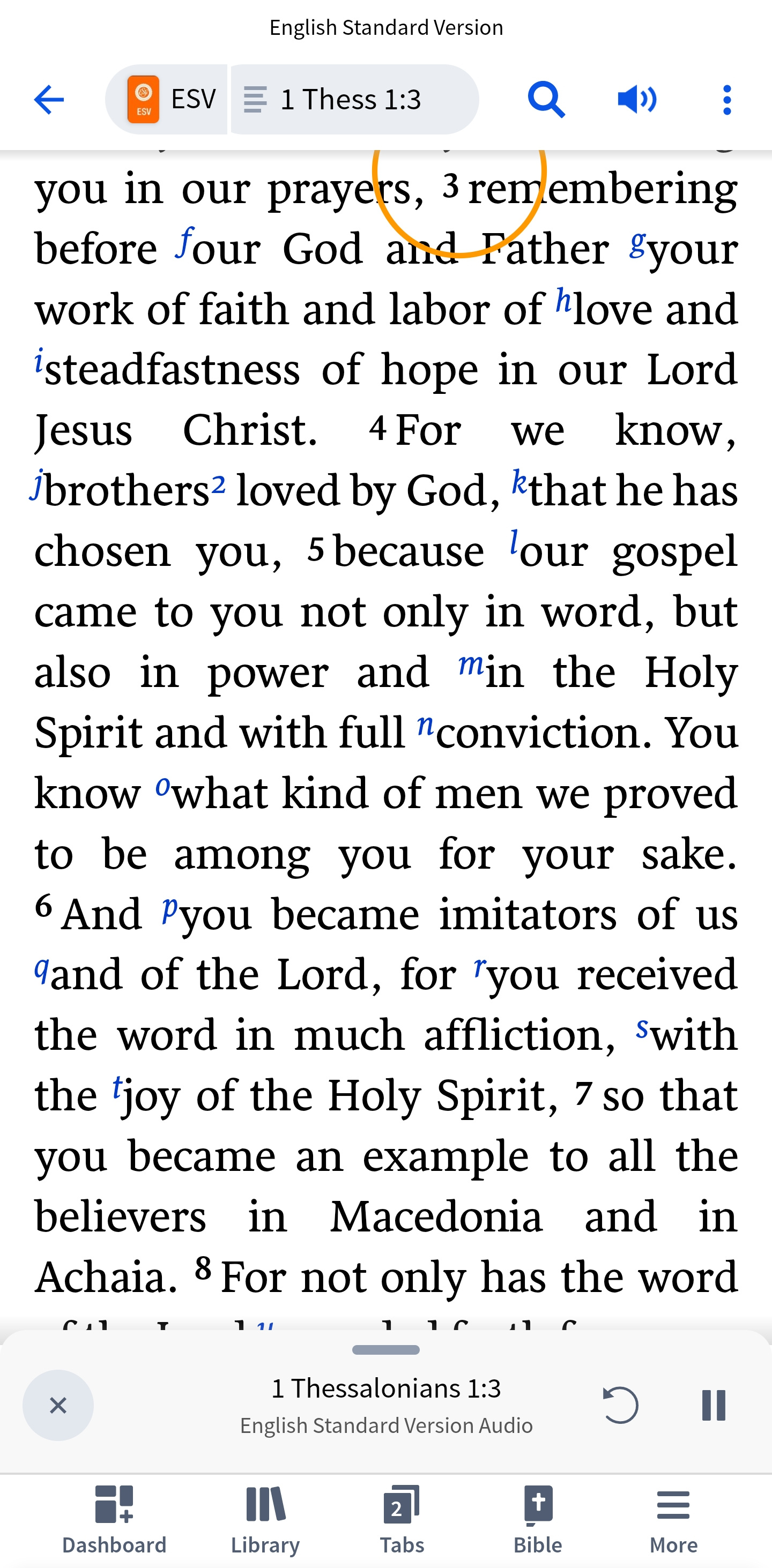 How can I stop auto scrolling when listening to audio Bible on Android ...
