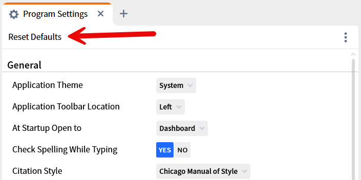 Can I remove all setting and notes? - Logos and Verbum Forum - Logos ...