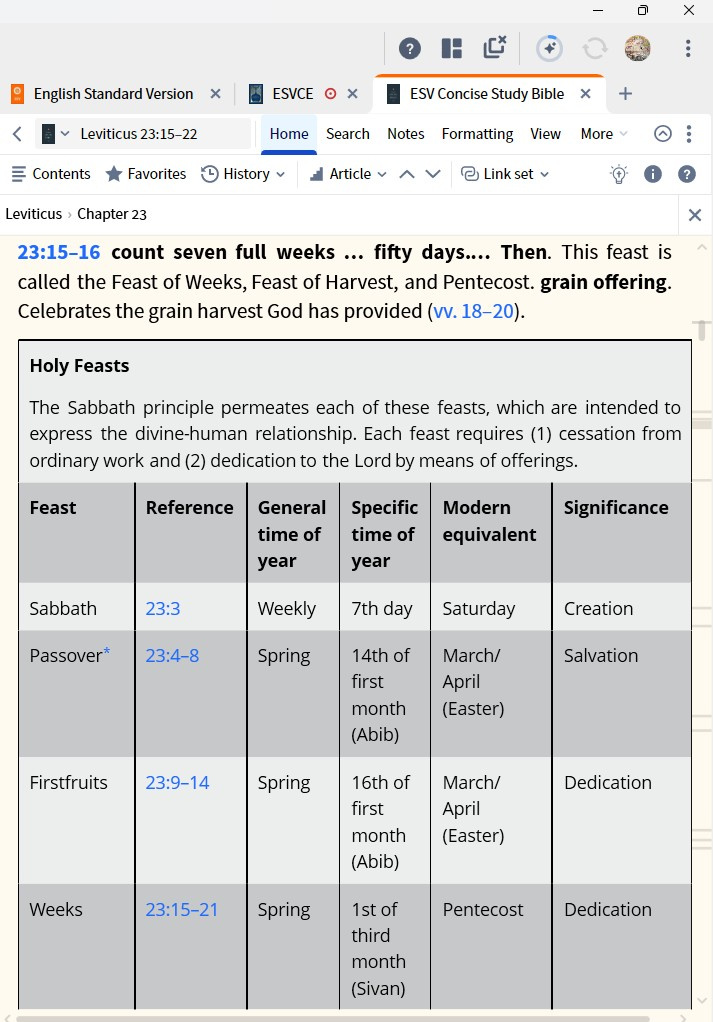 Display Issues with the ESV Concise Study Bible in Dark Mode - Logos ...