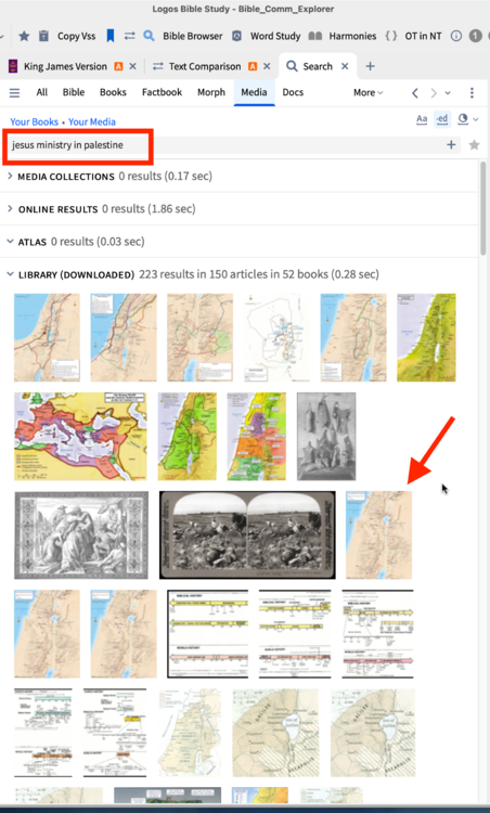Is this Map a Logos Resource? Chronology of Jesus' Life and Ministry ...