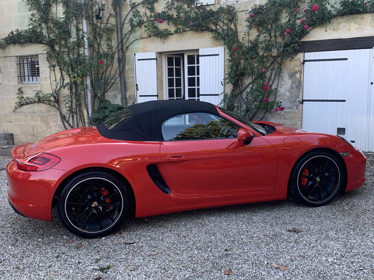 JE VOIS ROUGE ! - Boxster 981 - Boxster Cayman 911 (Porsche)