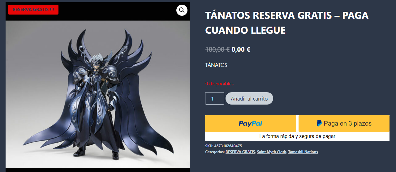 Geosan battle - España - SaintSeiyaFriends.com