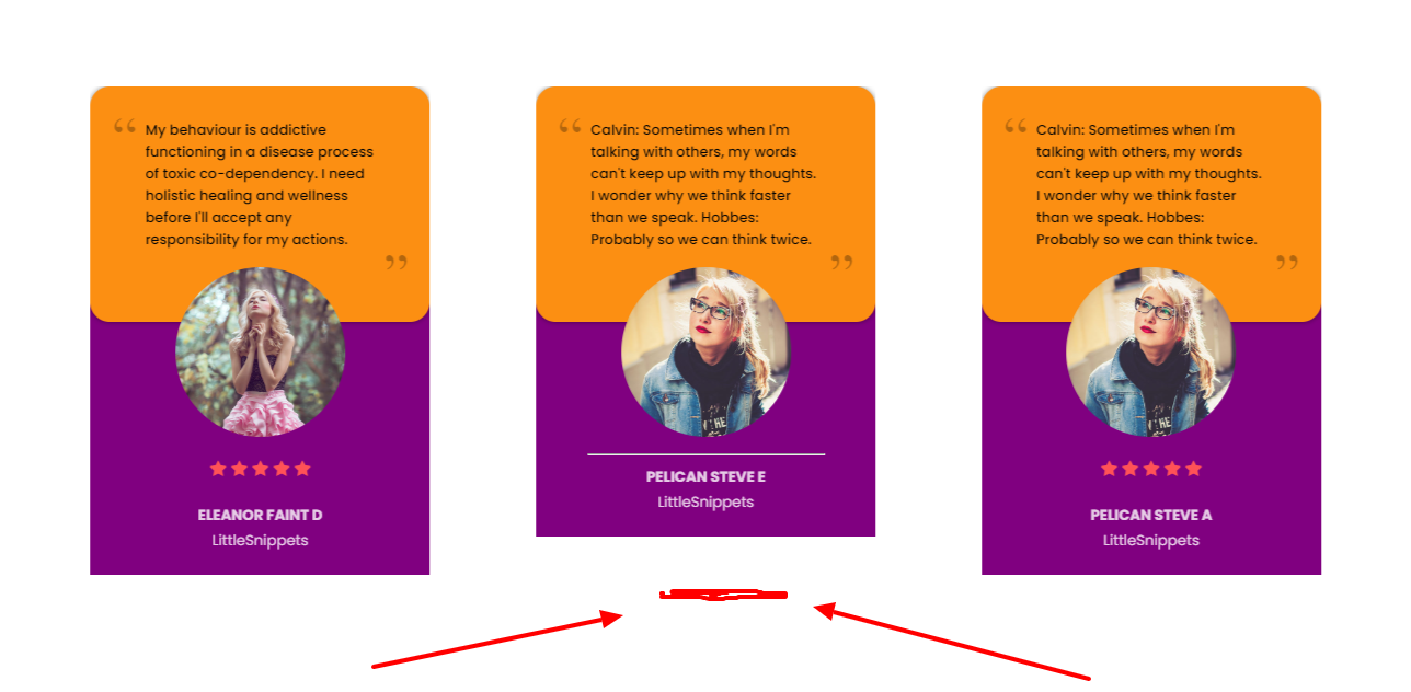 How to Add Dot Carousel in Testimonial Slider (Responsive)) - Customize ...