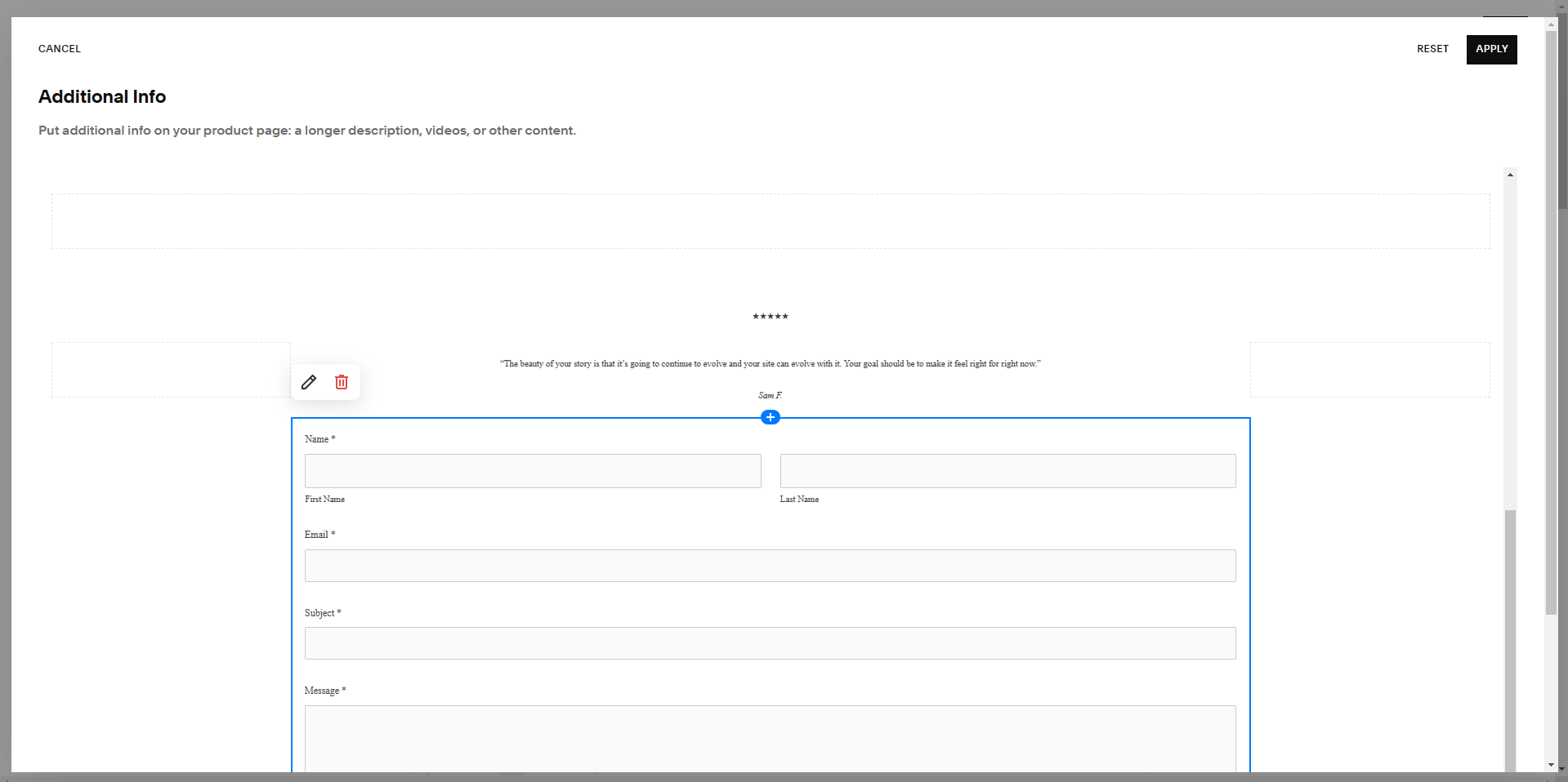 Additional product customization field before adding to cart ...