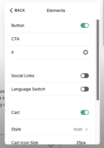Adjust position of floating shopping cart - Commerce - Squarespace Forum
