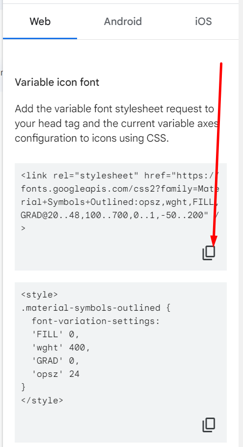 [Share] Google Material Icons to Buttons - Other - Squarespace Forum
