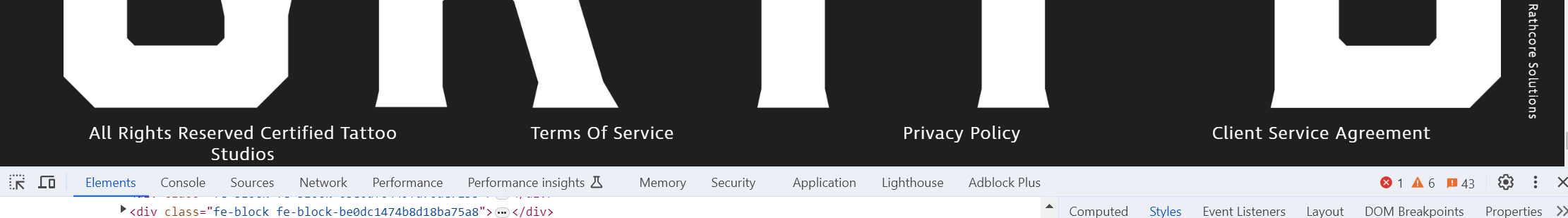 White Space Below The Footer - Customize with code - Squarespace Forum