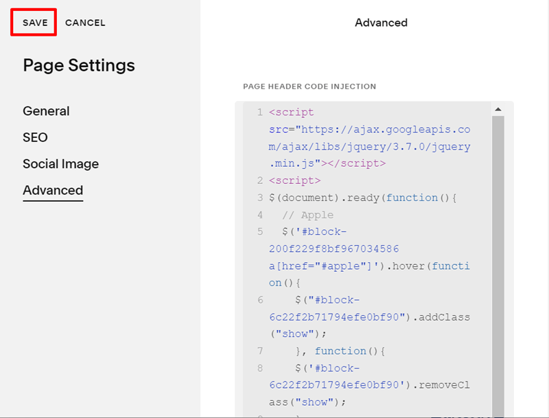 [Share] Hover Text - Show Image behind text - Other - Squarespace Forum