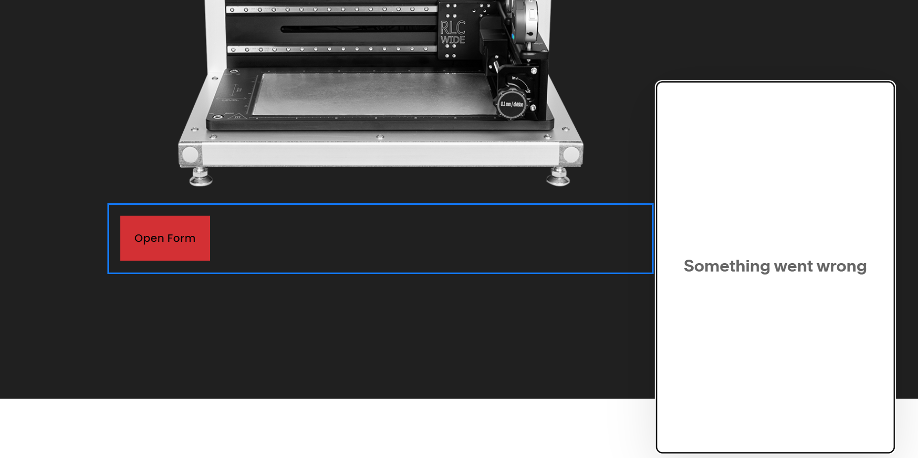 Form Post-Submit: Something Went Wrong - Blocks - Squarespace Forum