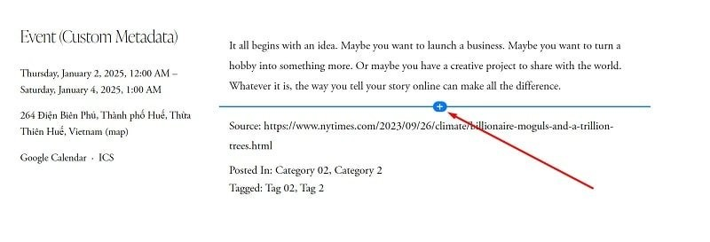 [Share] (Event Detail) Add custom info - Other - Squarespace Forum