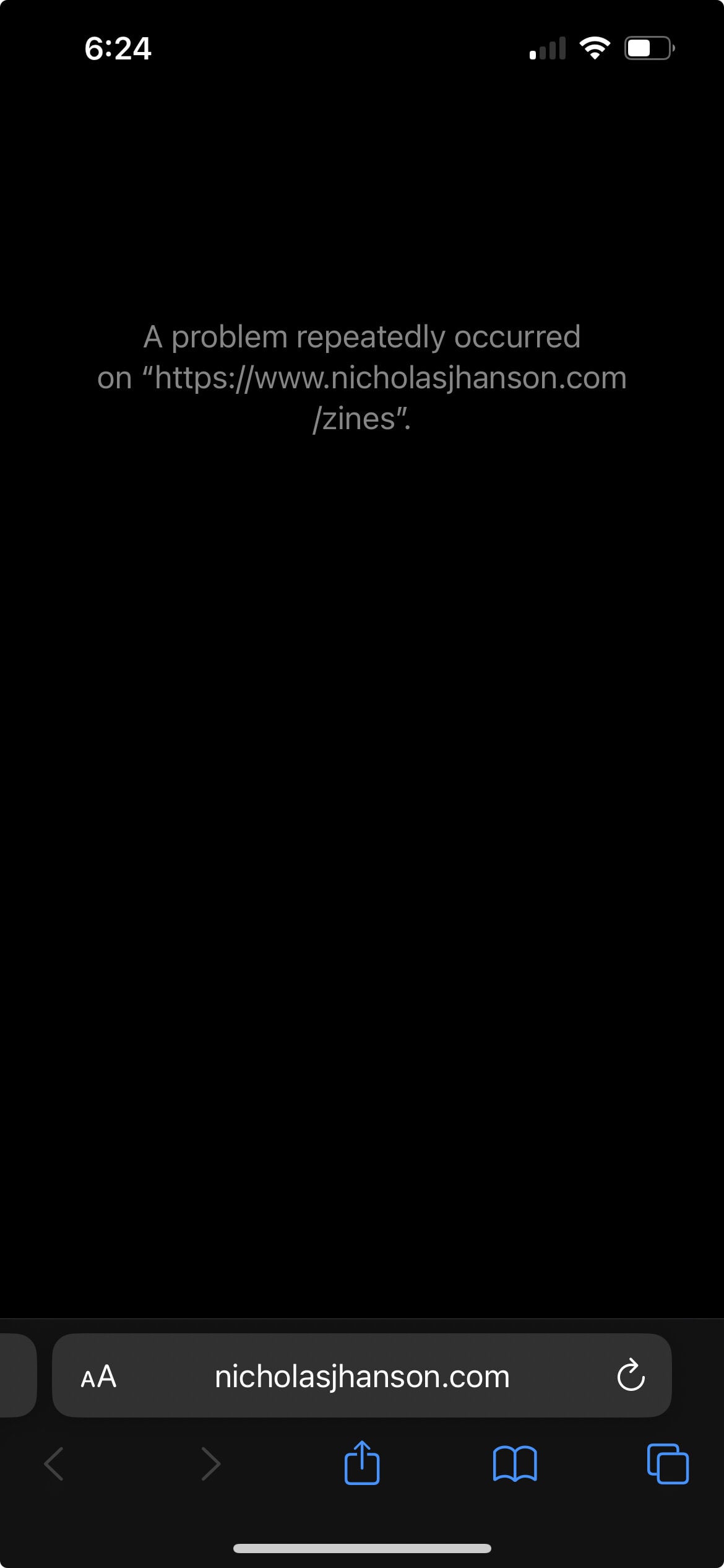 Embedding iframe for HeyZine Flipbook causing mobile page to reload ...