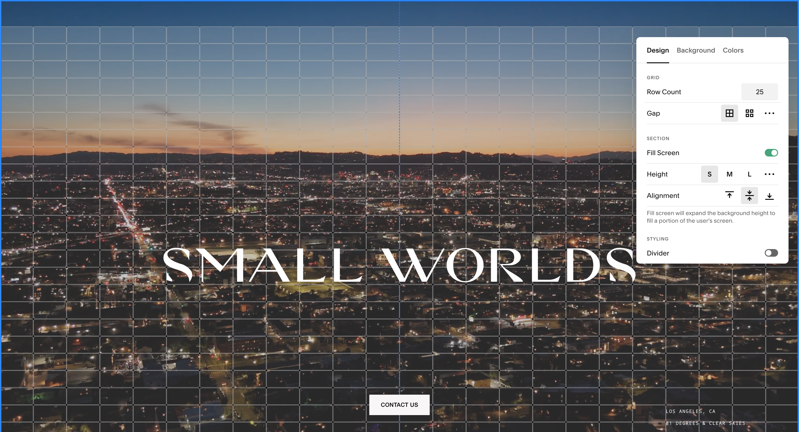 Full Bleed Video Background / No Scroll - Customize with code ...