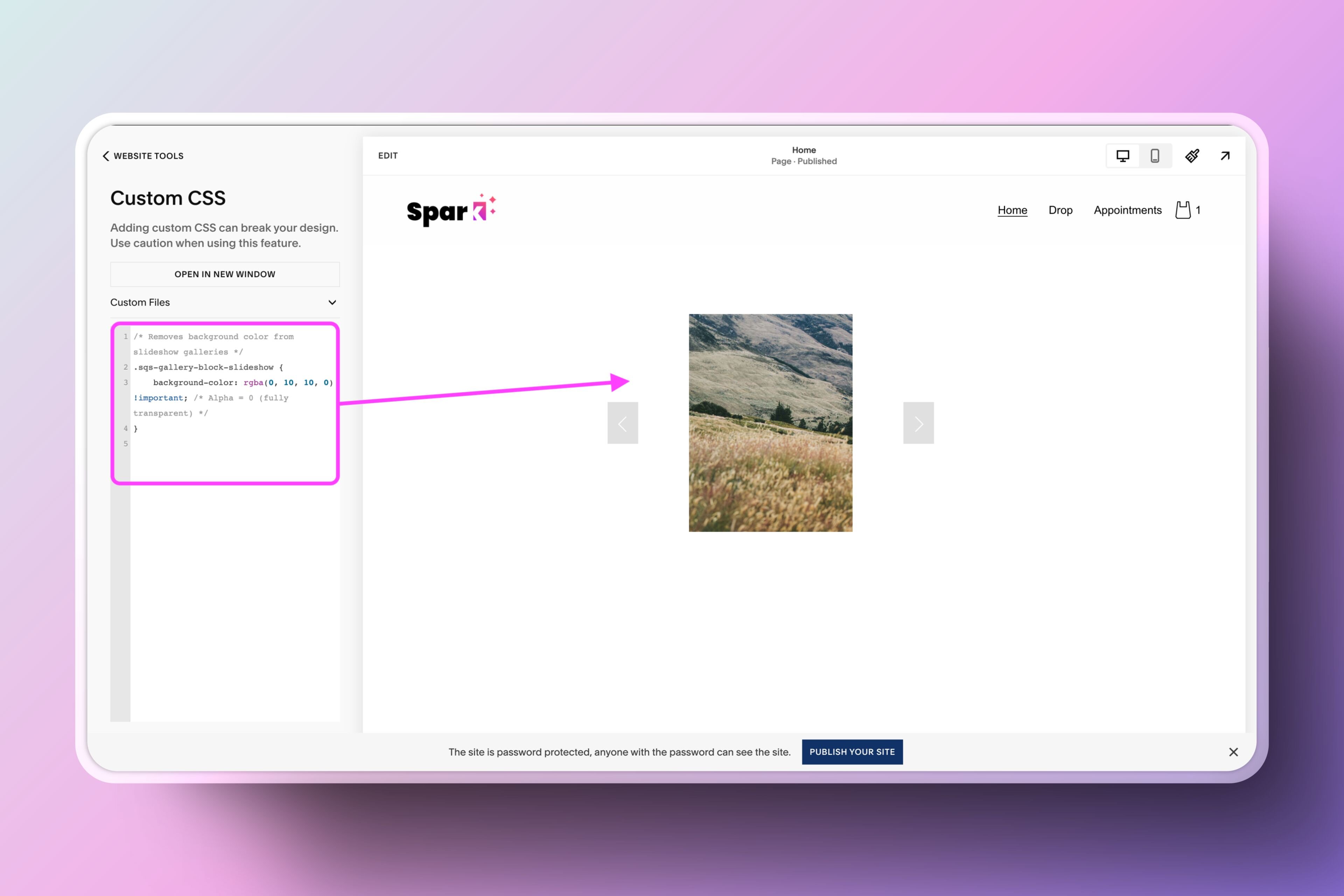 How can I use portrait orientation images in a carousel or slide-show ...