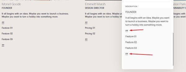 [Share] How to add a bullet list to People List Section - Fonts, colors ...