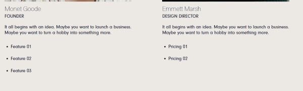 [Share] How to add a bullet list to People List Section - Fonts, colors ...
