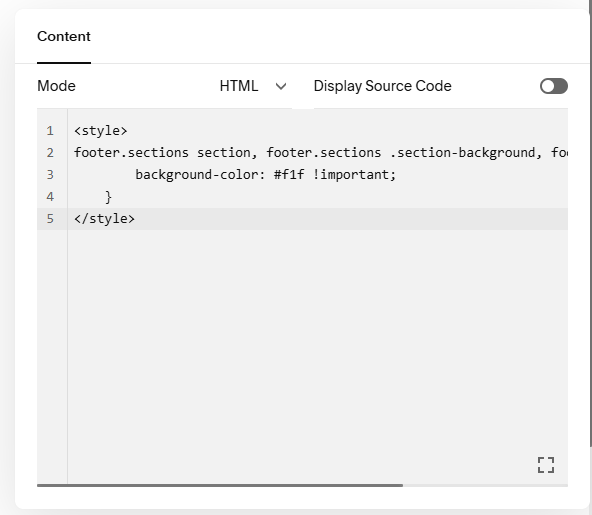 [Share] Change Footer Color on Product Page - Fonts, colors and images ...