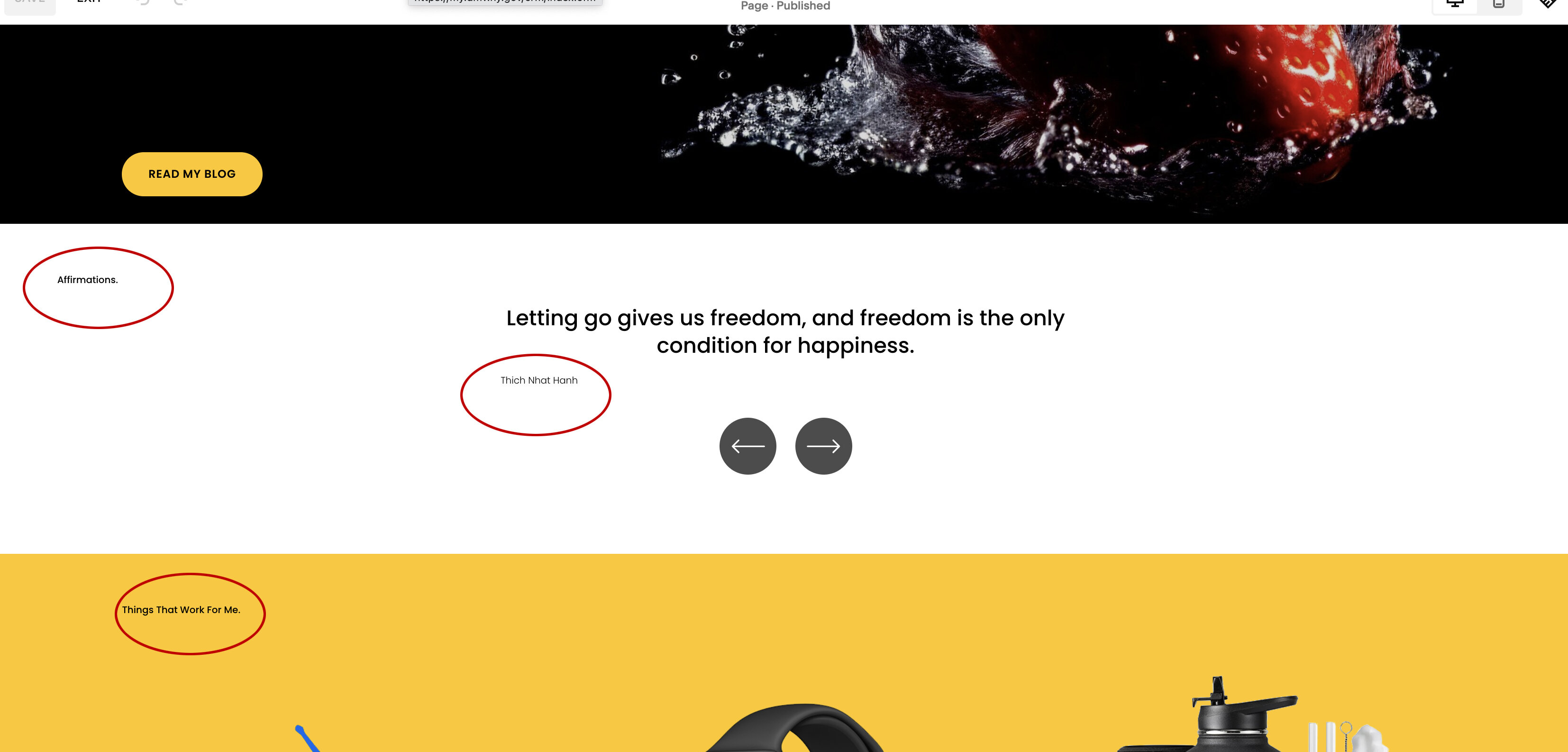Banner Slideshow and Simple List Blocks Not Responding to Edits ...