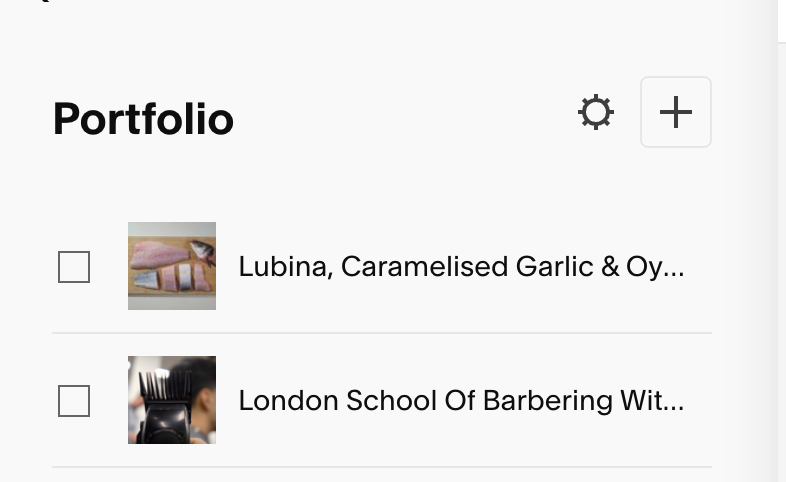 Replace my portfolio images into GIFS then being able to hover over and ...