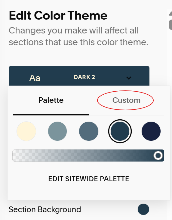 Section Colors - Please Help - Fonts, colors and images - Squarespace Forum