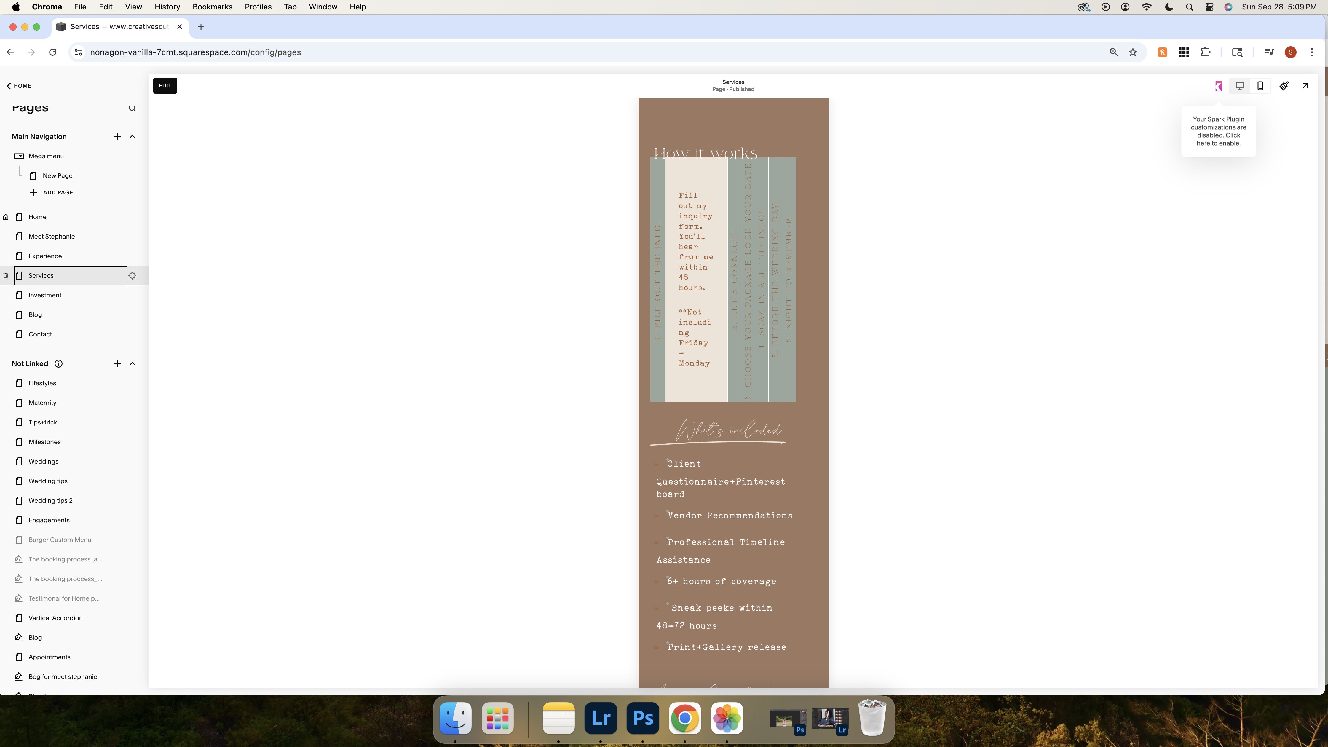 text in mobile version - Customize with code - Squarespace Forum