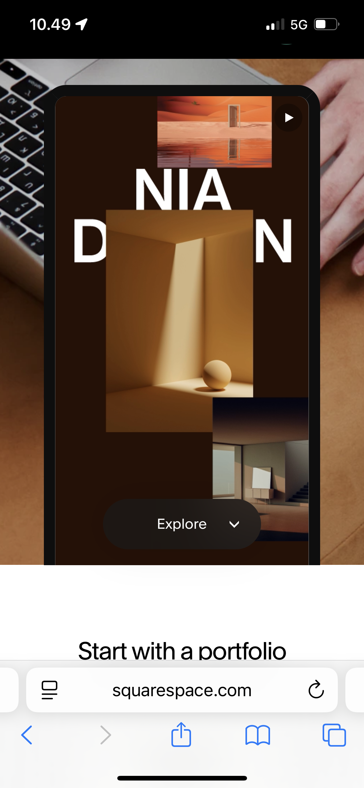 Design example "Nia Design" - Site Design & Styles - Squarespace Forum
