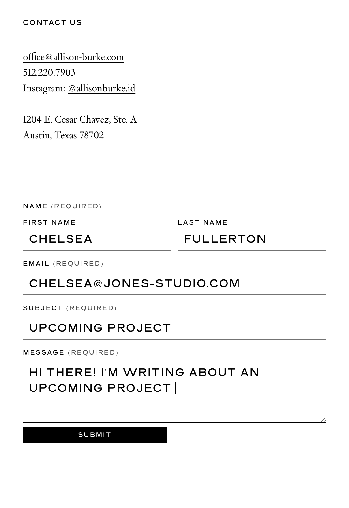 Customizing Form Fonts and Form Button - Fonts, colors and images ...