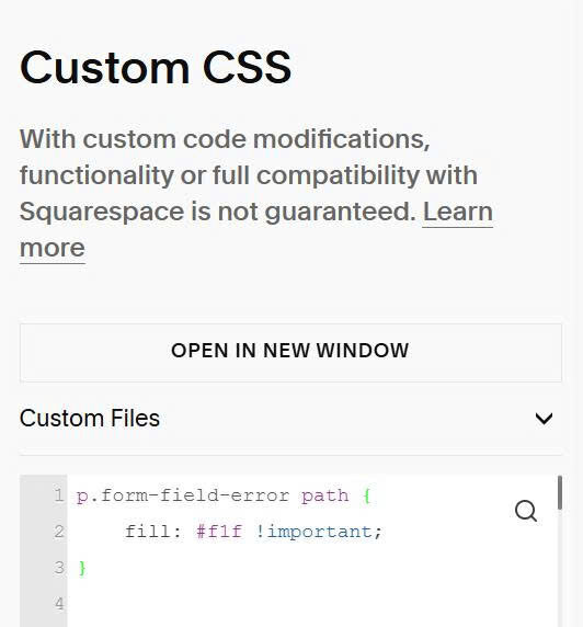 [Share] How to change Form error message icon color - Blocks ...