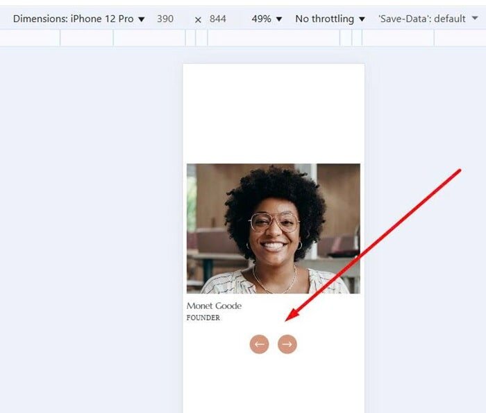 [Share] Hiding arrows on Carousel Section on Mobile only - Fonts ...