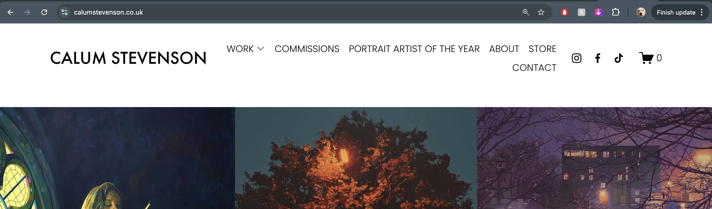 Header Navigation Bar Size Varying From Design - Site Structure ...