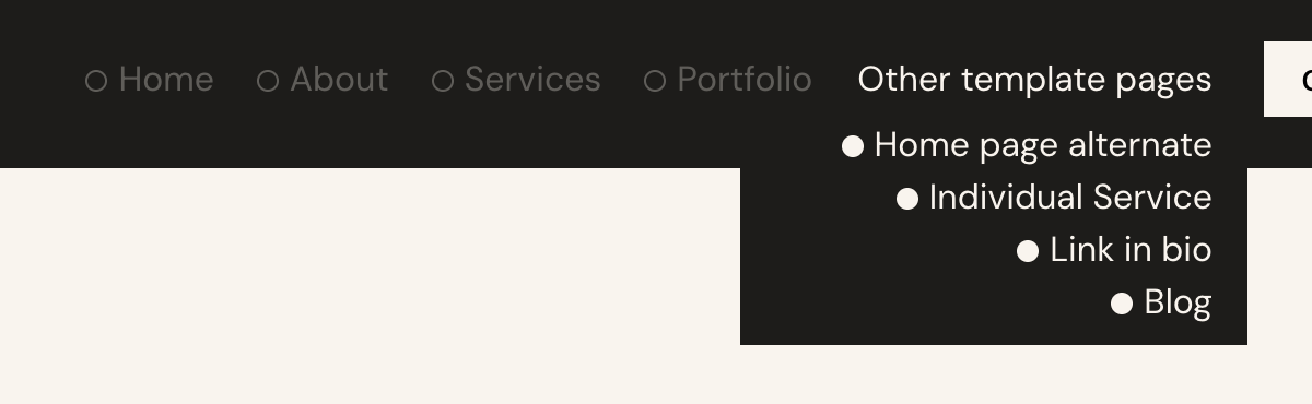 Targeting active page selector within desktop navigation folder ...