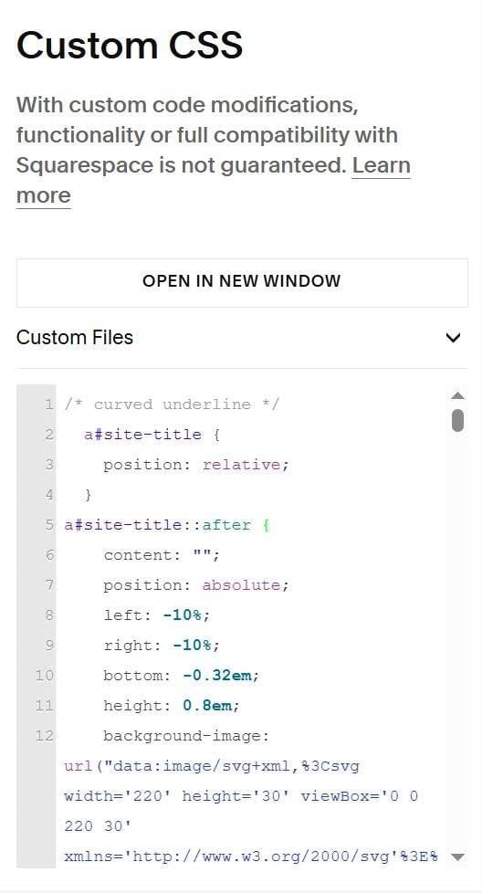 [Share] Adding curved underline under Site Title - Site Structure ...