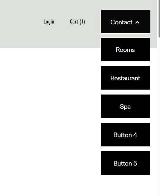 [Share] How to turn header button to dropdown with 5 buttons - Site ...