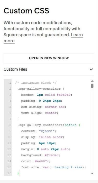[Share] Instagram Block CSS: colored heading with outline - Blocks ...