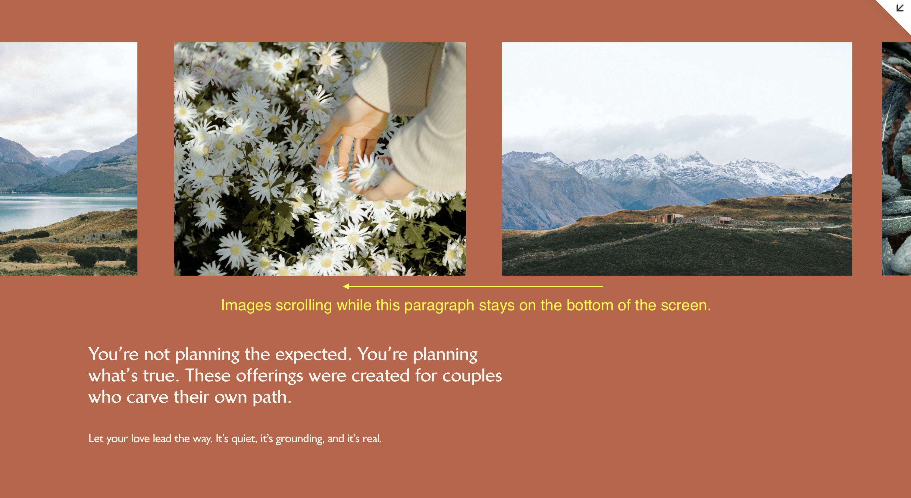 Horizontal Scrolling Gallery/Images - Customize with code - Squarespace ...