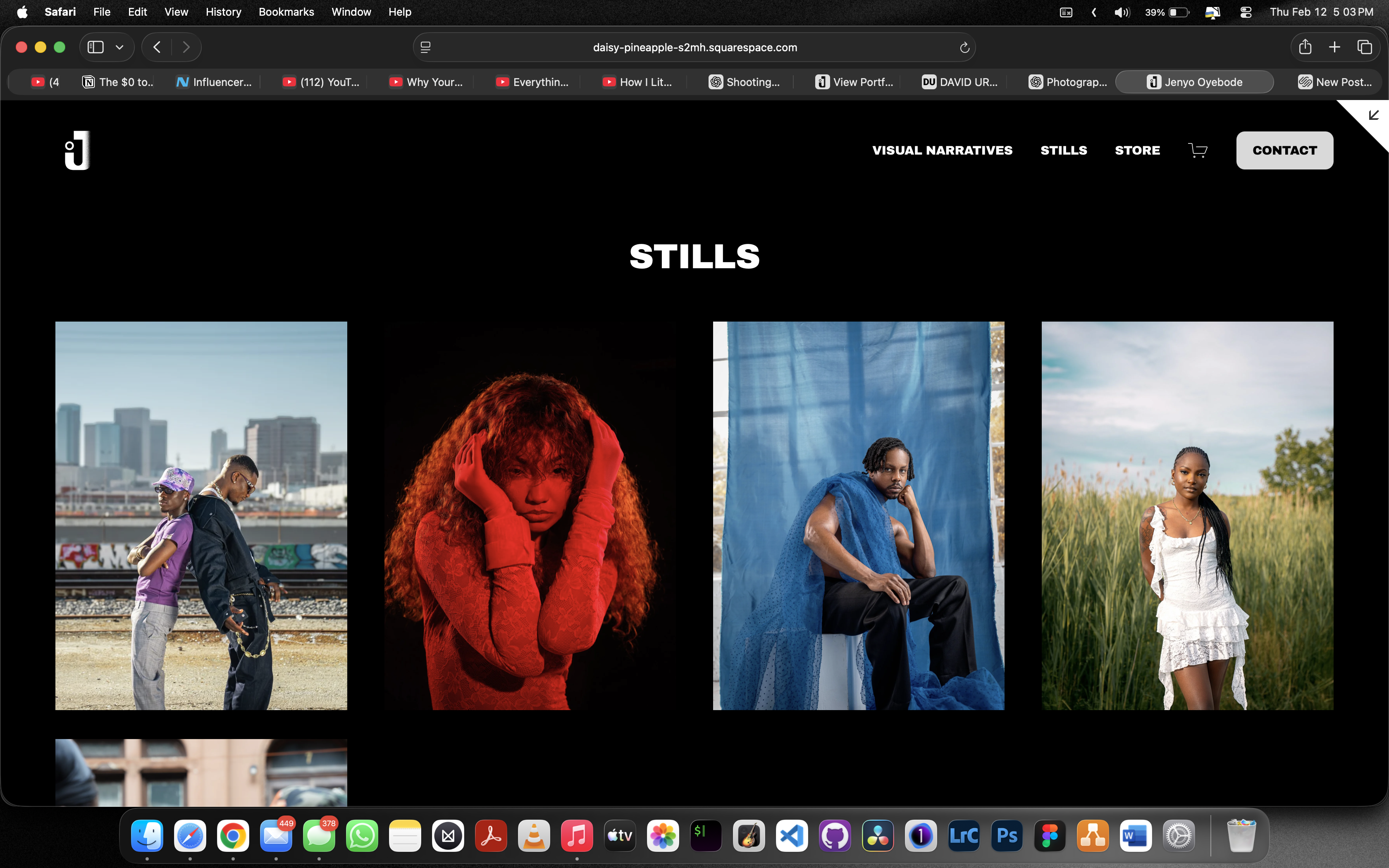 Make Squarespace Portfolio Display 2 Columns on Mobile - Customize with ...
