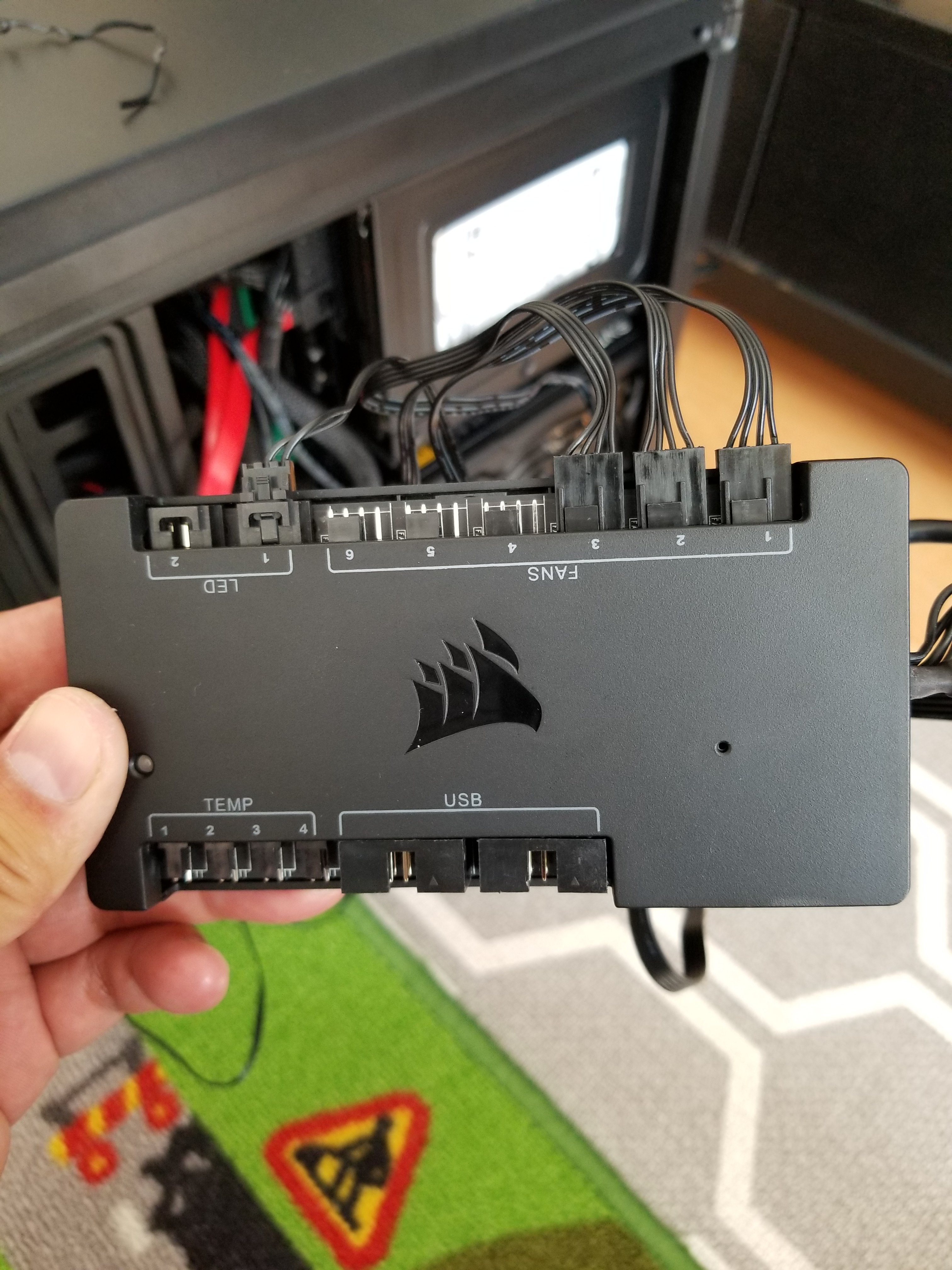Bought the 280x RGB case, but iCue software not detecting LL fans nor ...