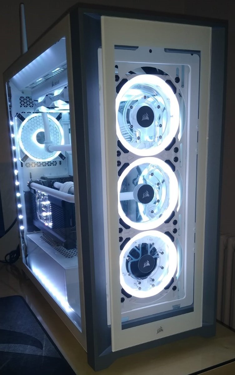 White corsair custom loop - Hydro X Custom Cooling - Corsair Community