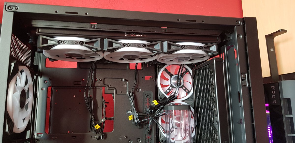 Corsair h170i front mounting, fans or radiator first? - Build Hardware ...