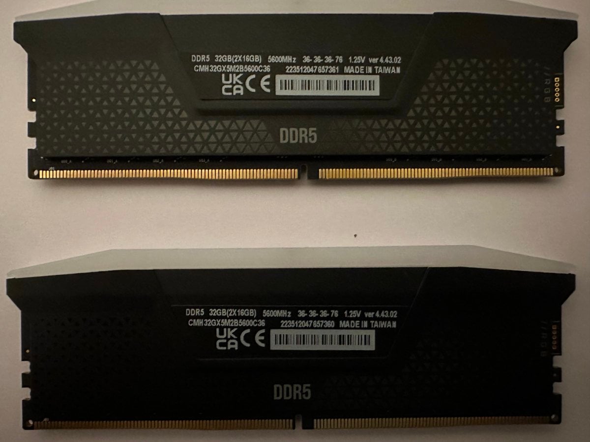 iCUE not recognising Corsair Vengeance RGB DDR5 5600 RAM - iCUE ...