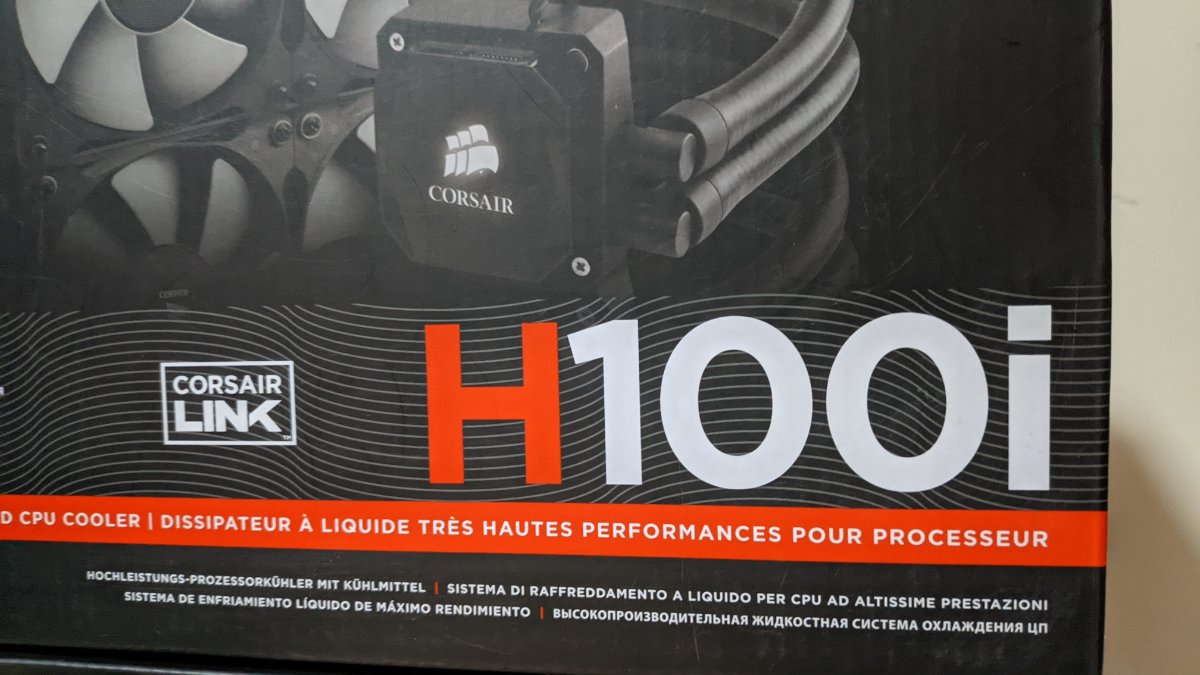 H100i - CORSAIR iCUE - Corsair Community