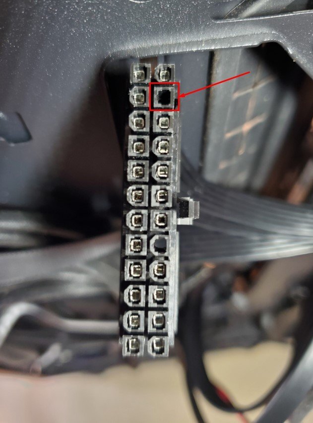24 Pin Connector irregular, is it wrong or right ? - Build Hardware ...