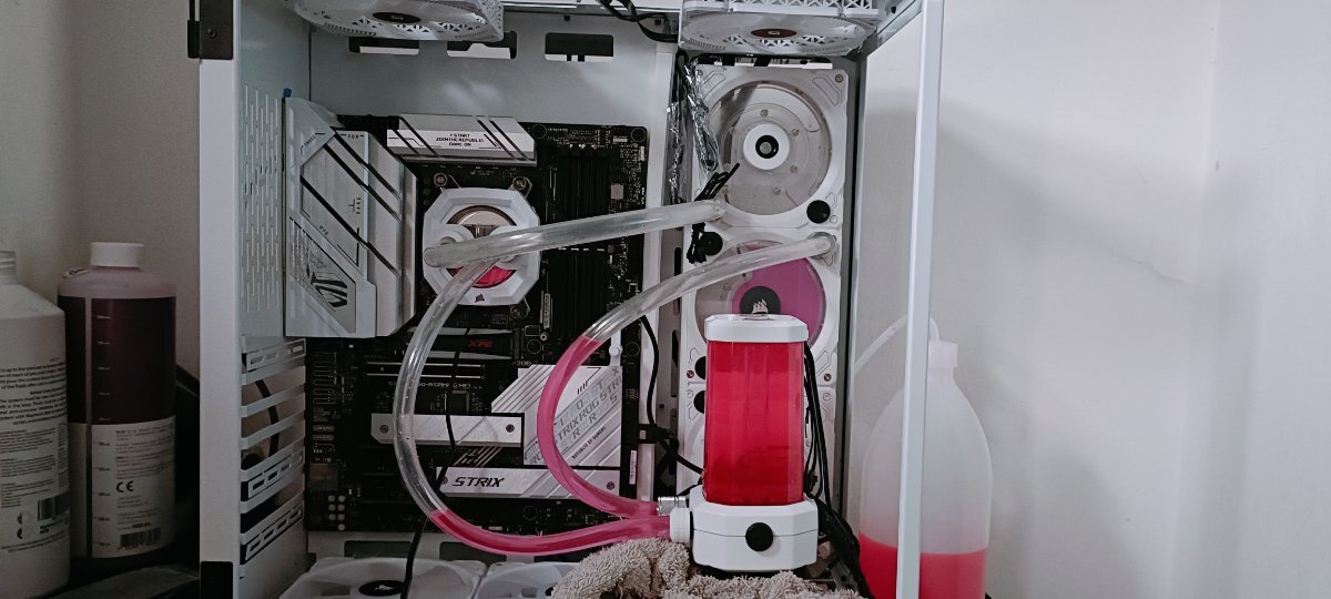 water cooling rattling/bubbles - Hydro X Custom Cooling - Corsair Community