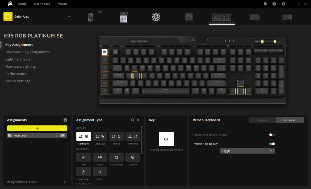 K100 G keys - Gaming Peripherals & Audio Troubleshooting - Corsair ...