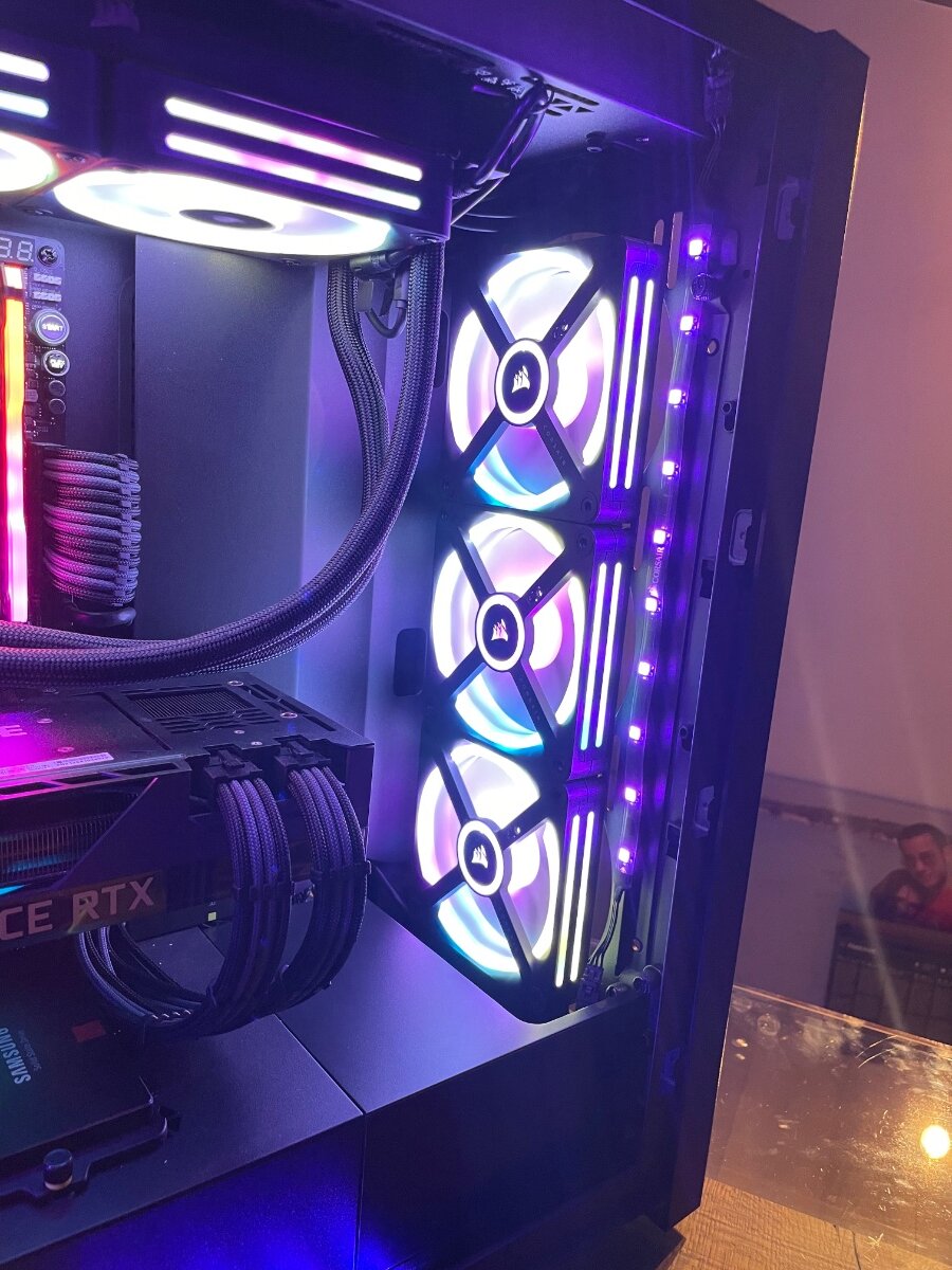 Issue with Icue H150i built-in Fan Hub and QX120 fans - iCUE Software ...