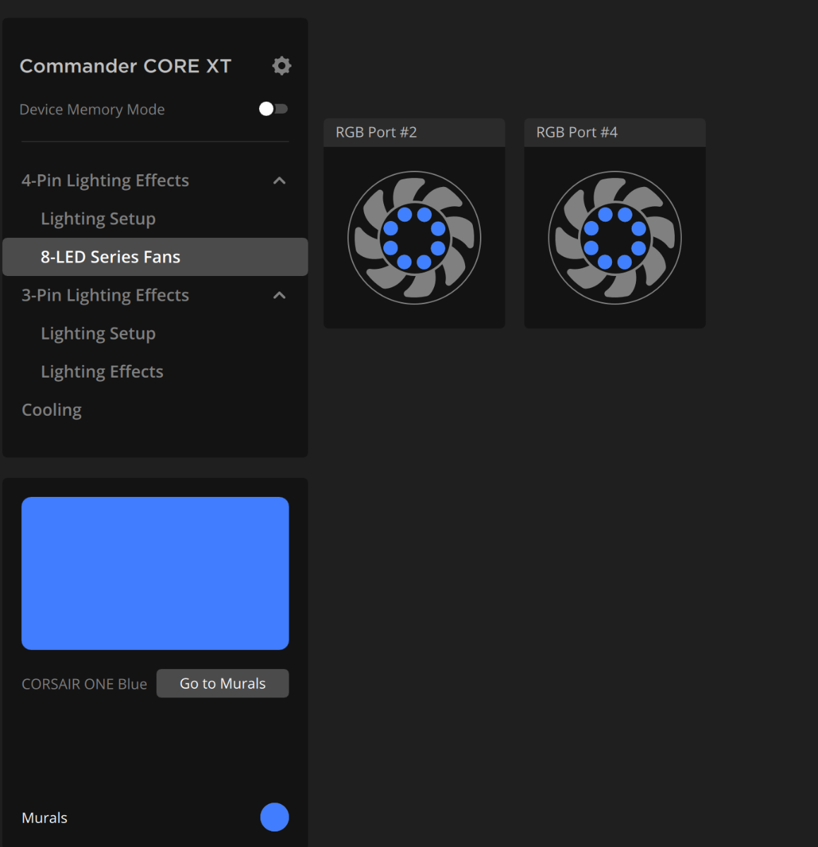 AF120 RGB Elite Fans not lighting up properly - Build Hardware ...