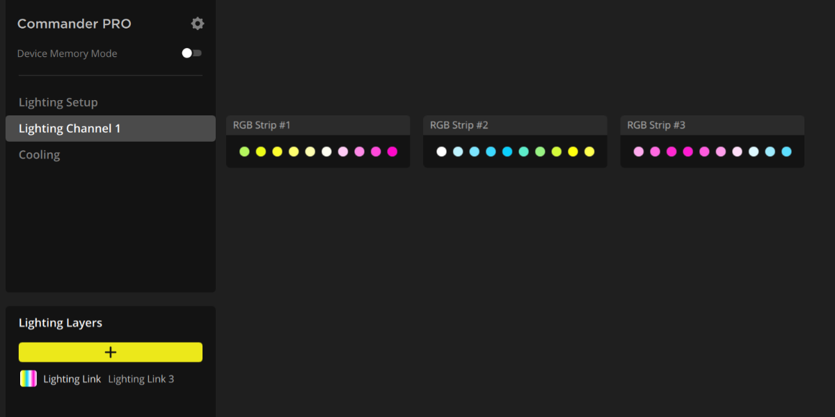 How to integrate built in case RGB strip into the ICUE ecosytem ...